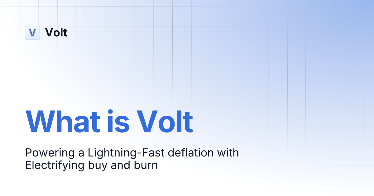 What is Volt | Volt
